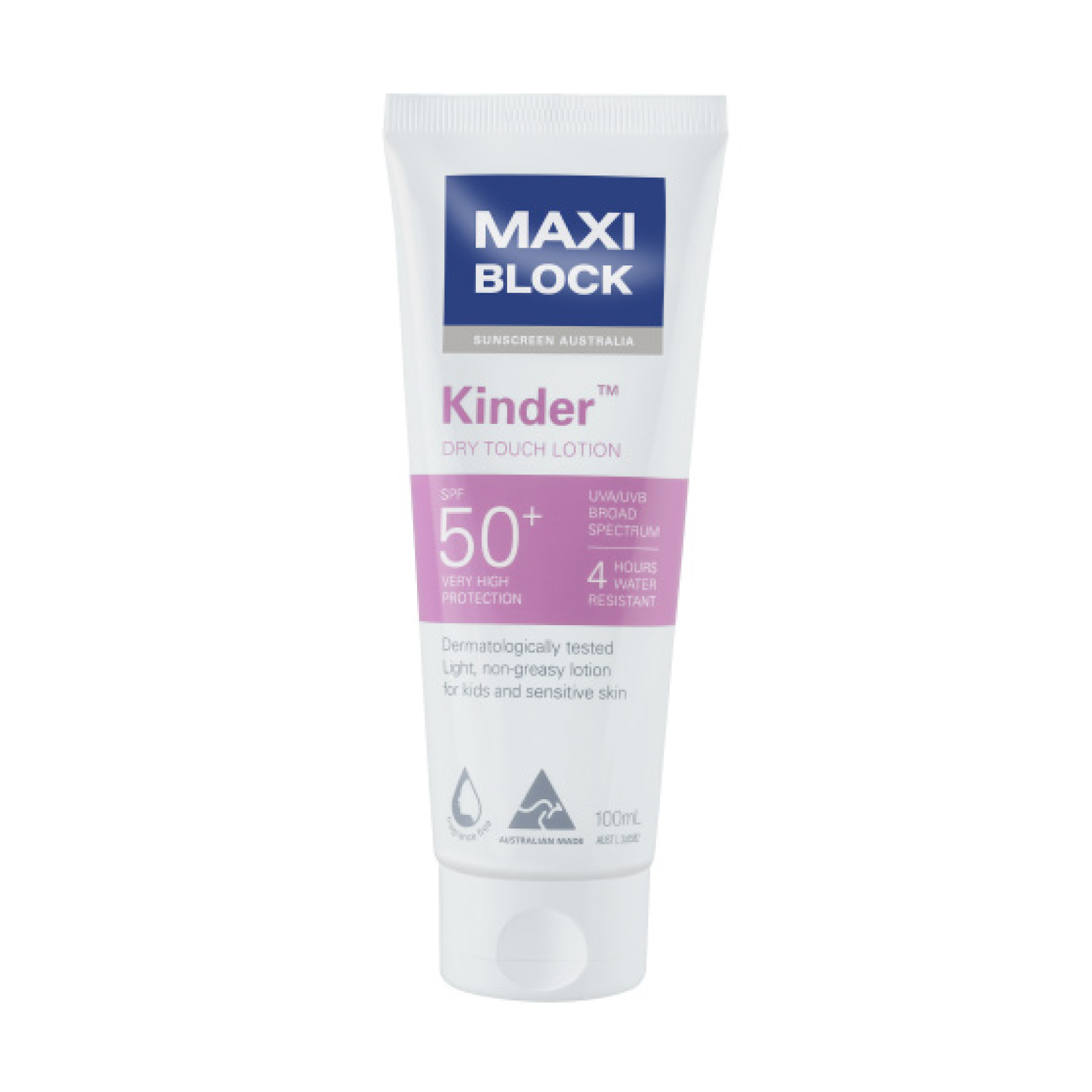 100ml Kinder Sunscreen SPF50+ | Slater Gartrell Sports - Sports ...